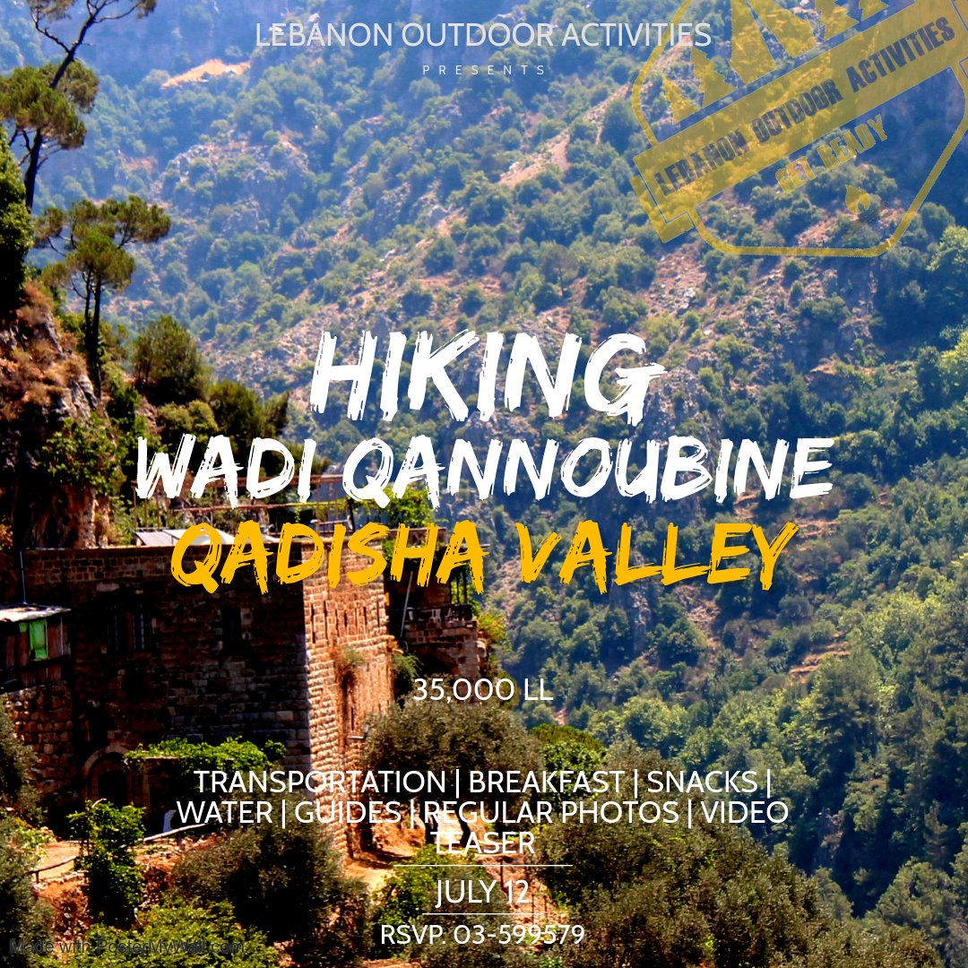 Hiking Wadi Qannoubine with Lebanon Outdoor Activities « Lebtivity