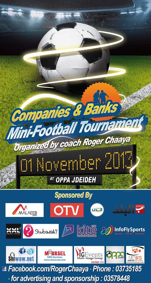 Companies & Banks mini-football Tournament « Lebtivity