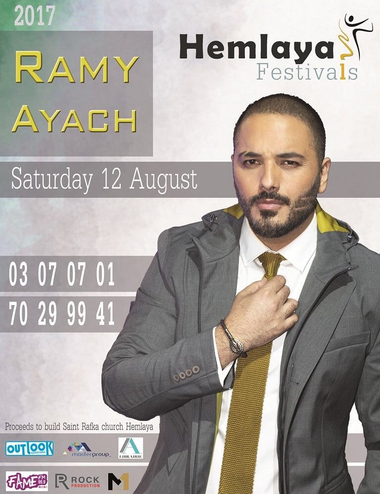 Ramy Ayach Live In Concert @ Hemlaya Festivals 2017 « Lebtivity