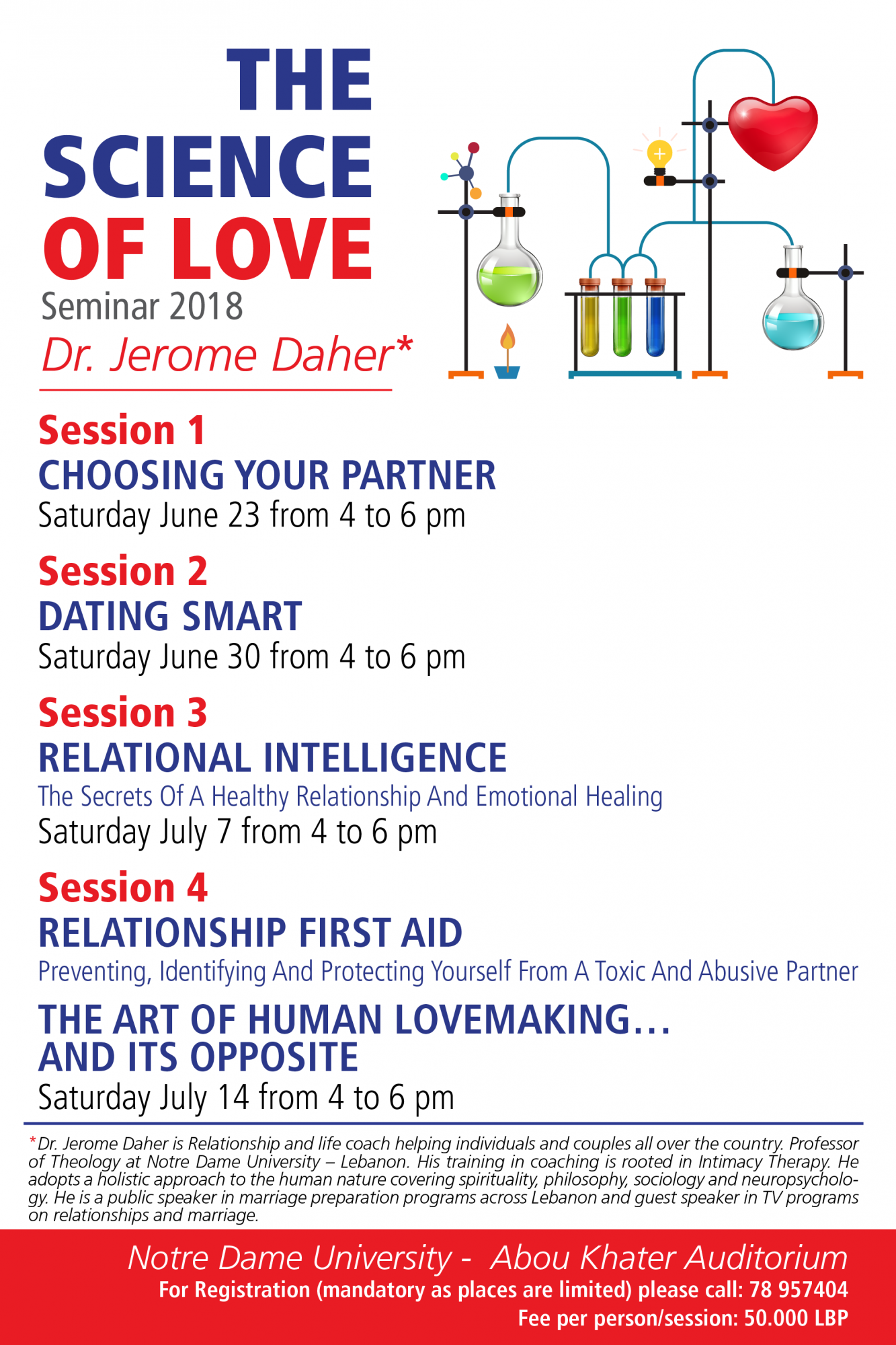 The Science of Love with Dr Jerome Daher « Lebtivity