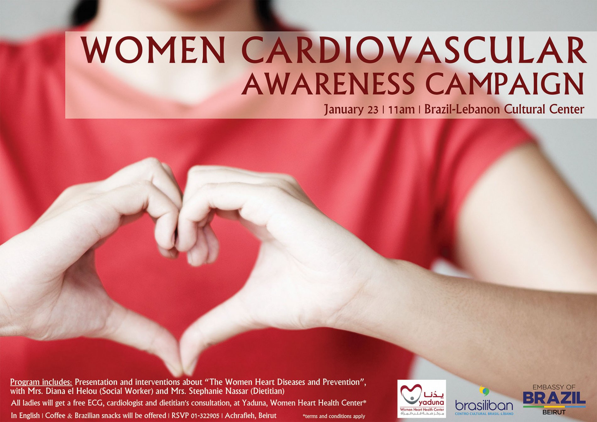 Women Cardiovascular Awareness Campaign « Lebtivity