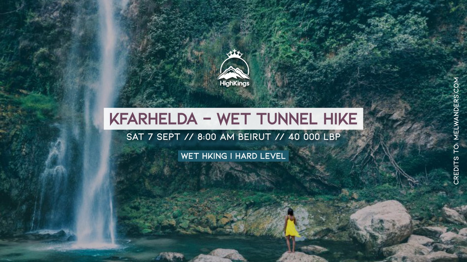 Kfarhelda Waterfall and Wet Tunnel Hike | HighKings « Lebtivity